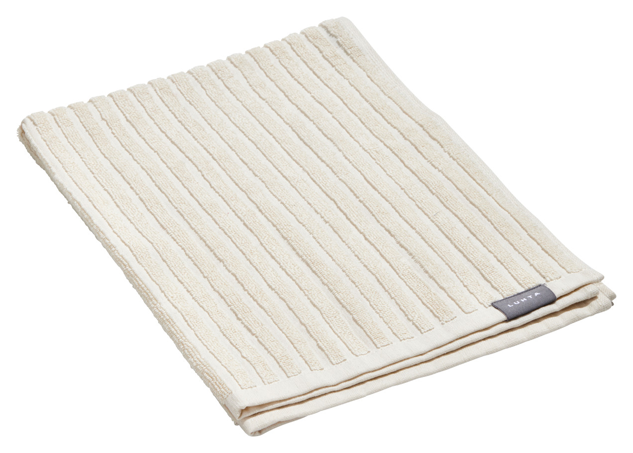 Luhta Home AALTO ORGANIC -pyyhe 50 x 70 cm (luonnonvalkoinen ...