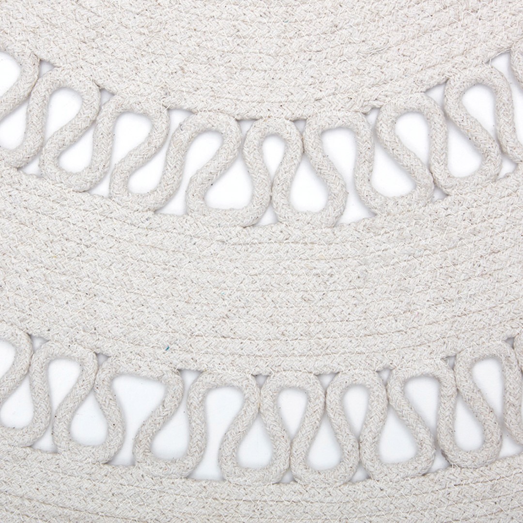 Finarte ALISA-matto ⌀200 cm (valkoinen) - Finarte matot | Asko