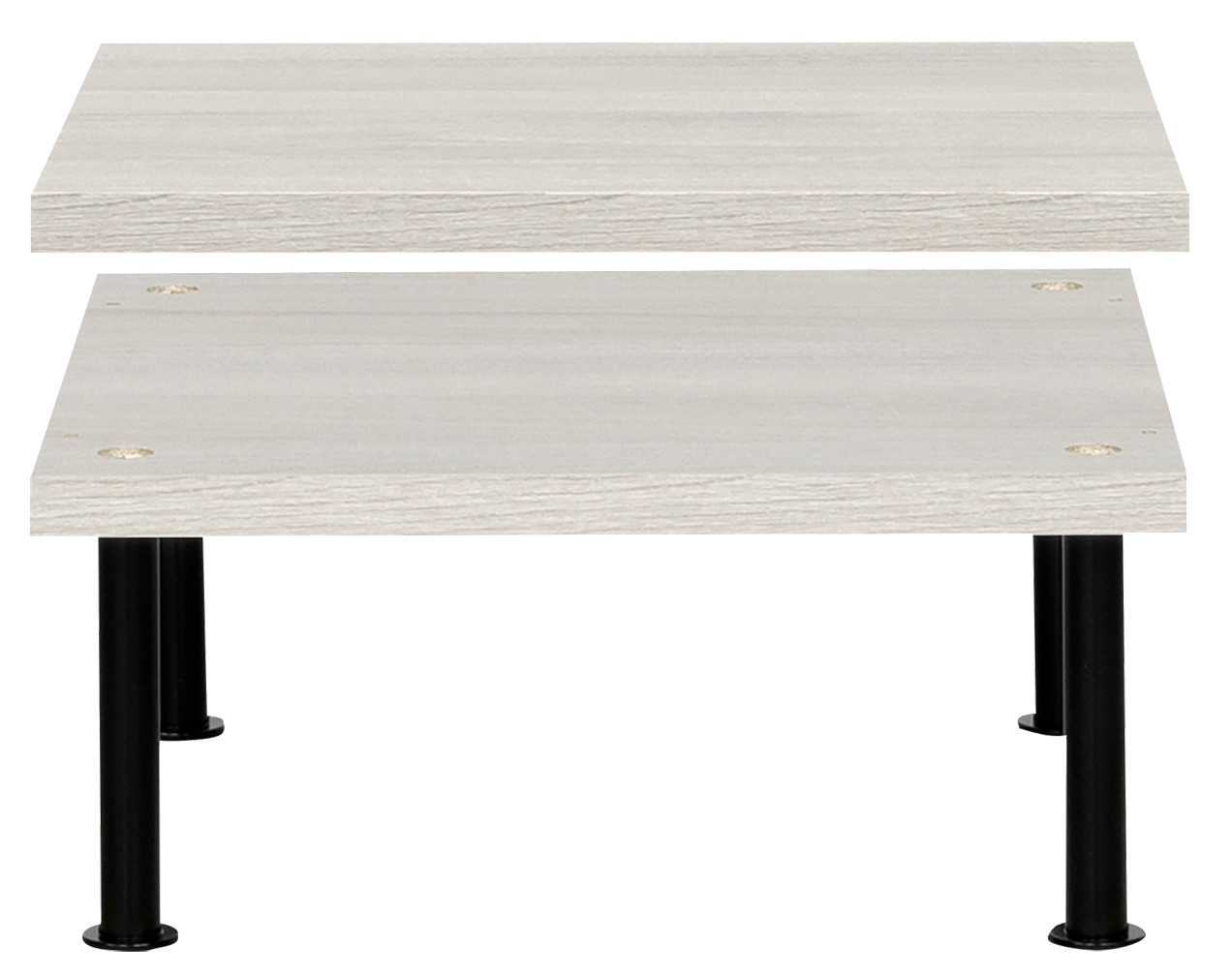 ARO kansi + pohja 40 cm hopeajalava (Mustat metallijalat) - Aro ...