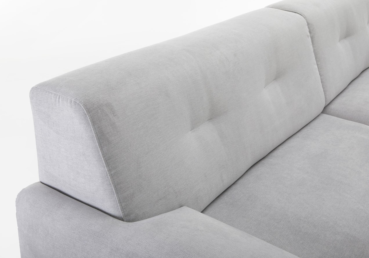 JADE-divaanisohva, Orinoco-kangas (hopea, jalat metalli ...