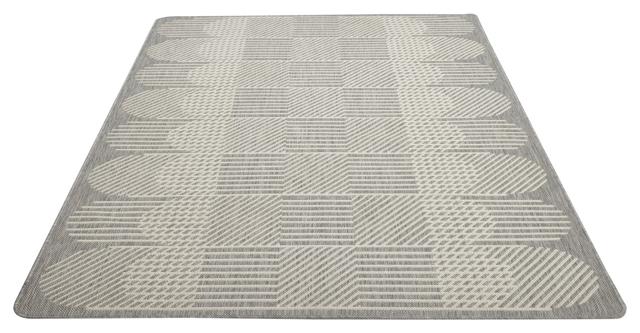 NAUHA-matto 150 x 220 cm (vaaleanharmaa) - Sileät matot | Asko