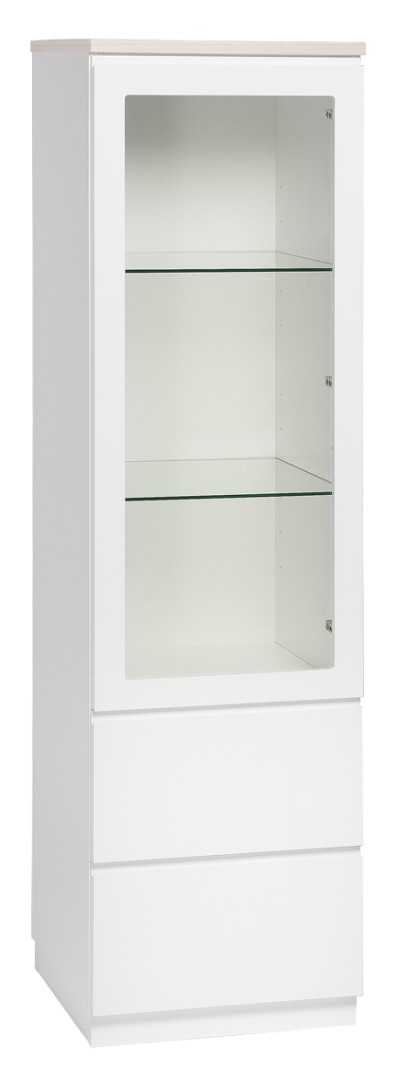 PALLAS-vitriini (nro 71), Saarni/Valkoinen - Vitriinit | Asko