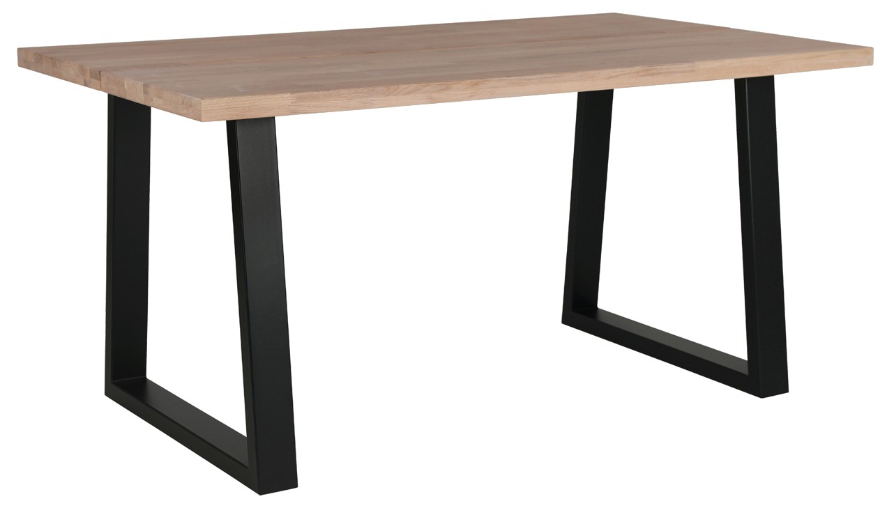 VANAJA-lankkupöytä 90 x 150 cm, Valkokäsitelty/A-jalat - Ruokapöydät | Asko