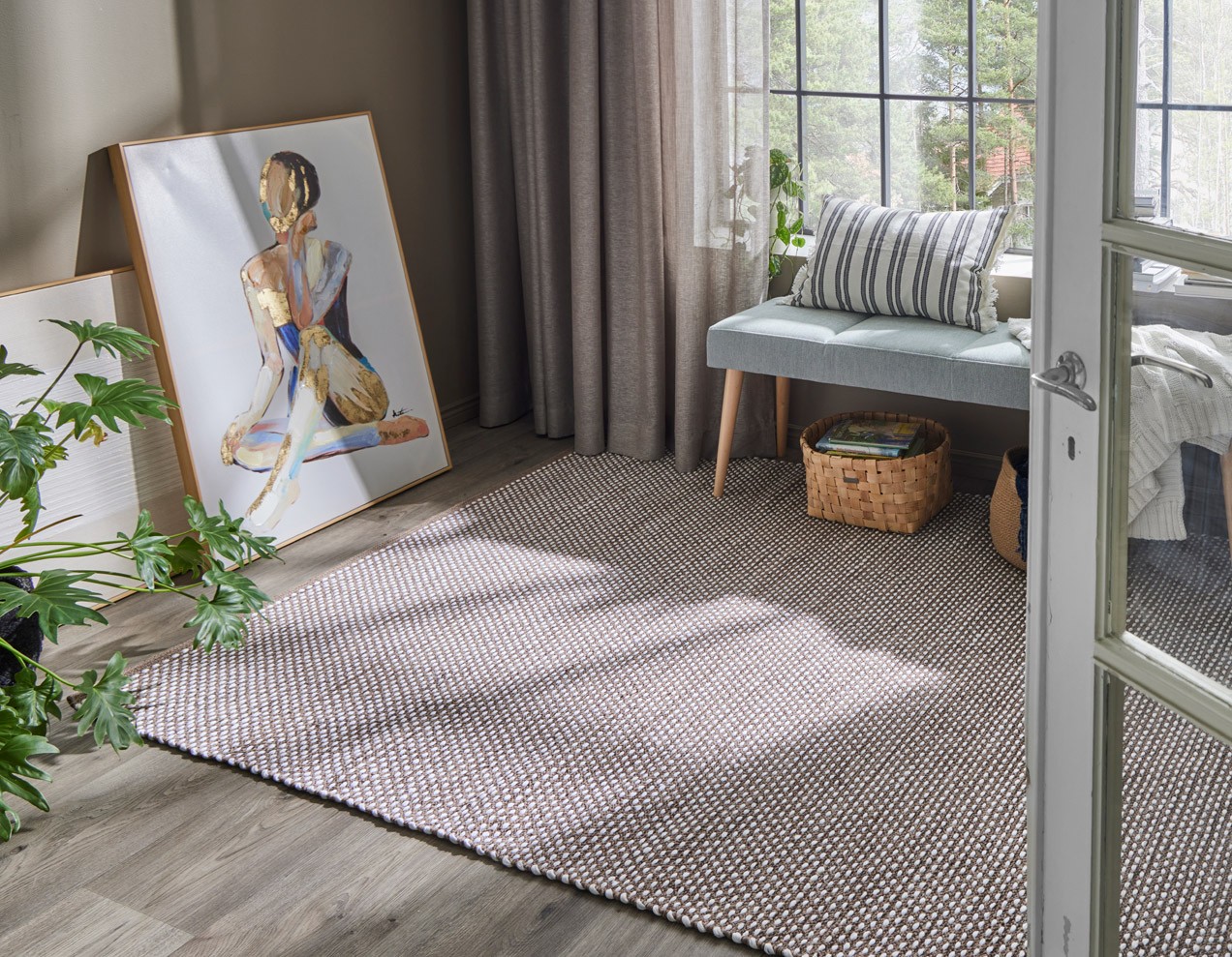 Finarte VANAMO-matto 80 x 150 cm (harmaa) - Finarte matot | Asko